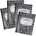 Amazon.com : 4E's Novelty Wide Ruled Composition Notebooks [4 Pack ...