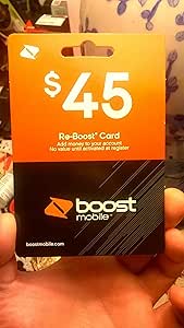 Amazon.com: $45 Boost Mobile Card Refill Reboost – PIN Sent to You Via ...