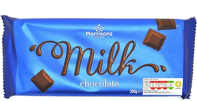 Morrisons Milk Chocolate, 200g: Amazon.co.uk: Grocery