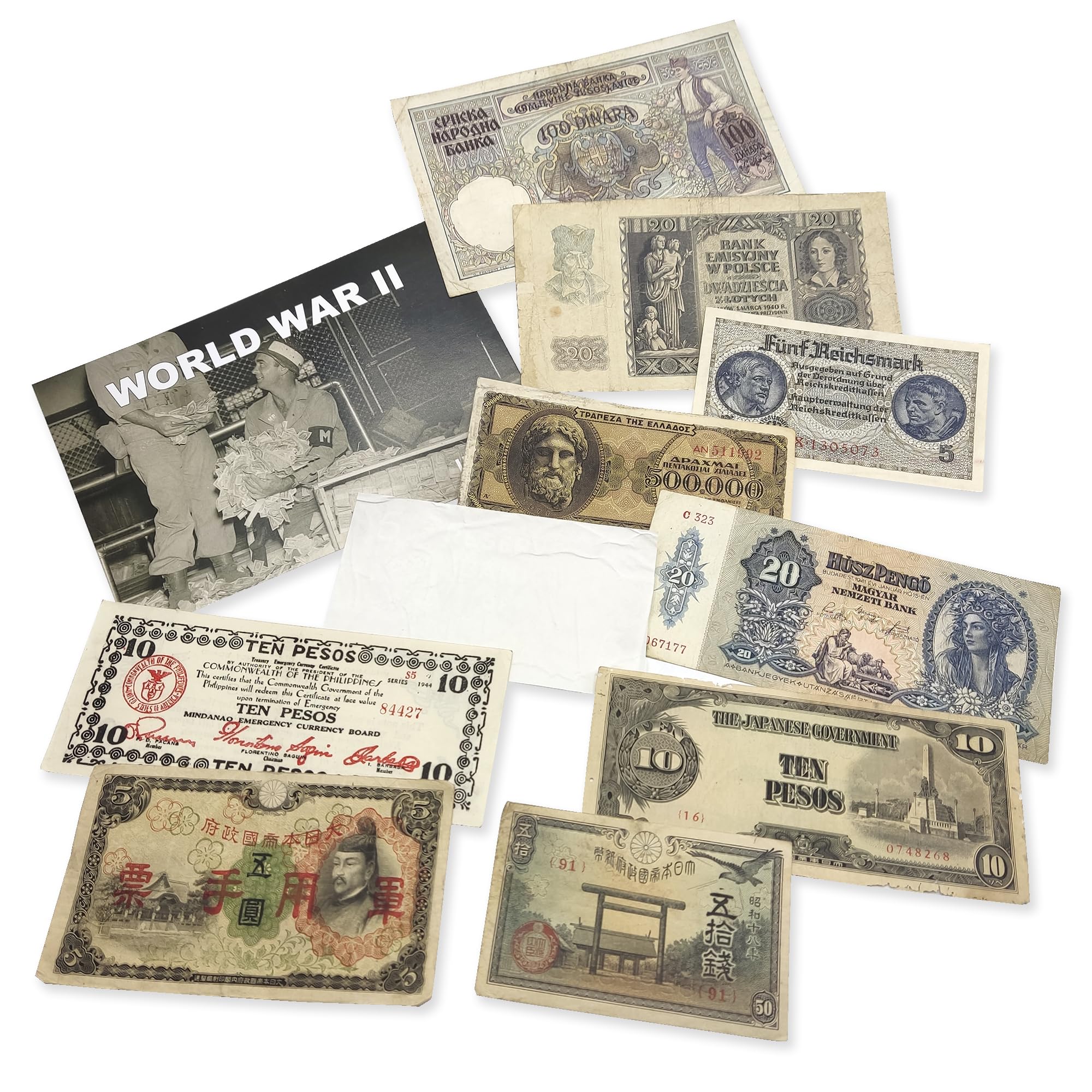 Mua IMPACTO COLECCIONABLES - WW2 World Currency – Banknotes to Build ...
