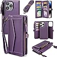 Amazon.com: DKDKSIP for iPhone 15 Pro Max Wallet Case for Women, Support Wireless Charging with ...