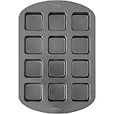Amazon.com: Wilton Brownie Bar Pan, 12-Cavity, Brownie Pan, Steel: Home ...
