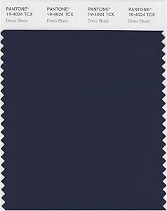PANTONE Smart 19-4024X Color Swatch Card, Dress Blues - House Paint ...
