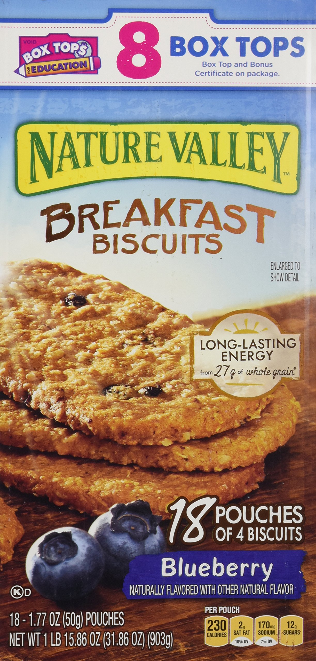 Amazon.com: (2 Pack) Nature Valley Breakfast Biscuits Lemon Poppy Seed ...