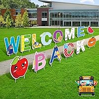 Amazon.com : Estituent 14 Pcs Welcome Back to School Yard Signs, First ...