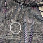 Amazon.com: Perfashion Holographic Mesh Dress Metallic See Through T ...