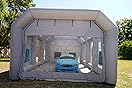 Amazon.com: Sewinfla Professional Inflatable Paint Booth 26x15x10Ft ...