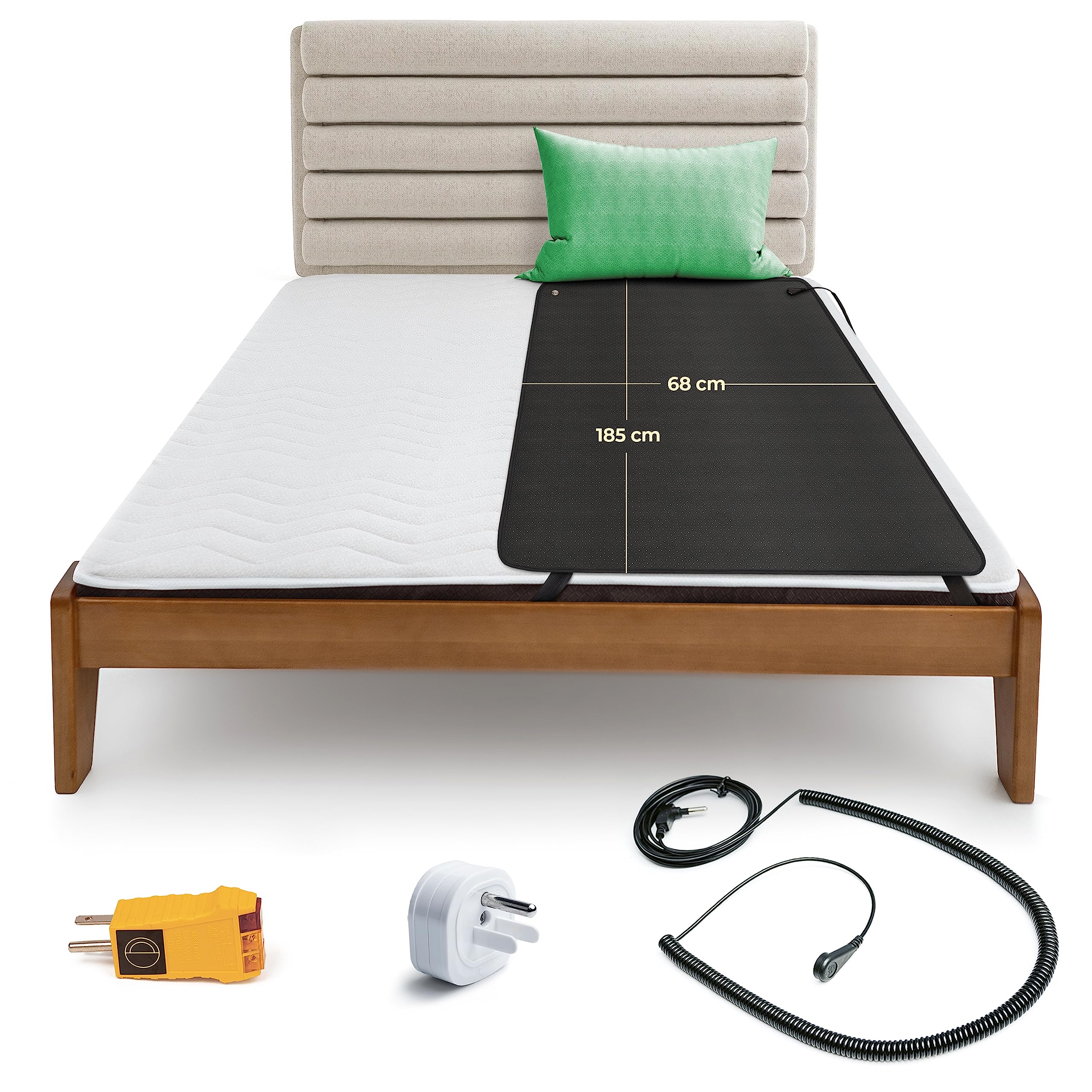 Mua Earth and Moon Grounding Mat for Bed, Single Size 27x74in, Recharge ...