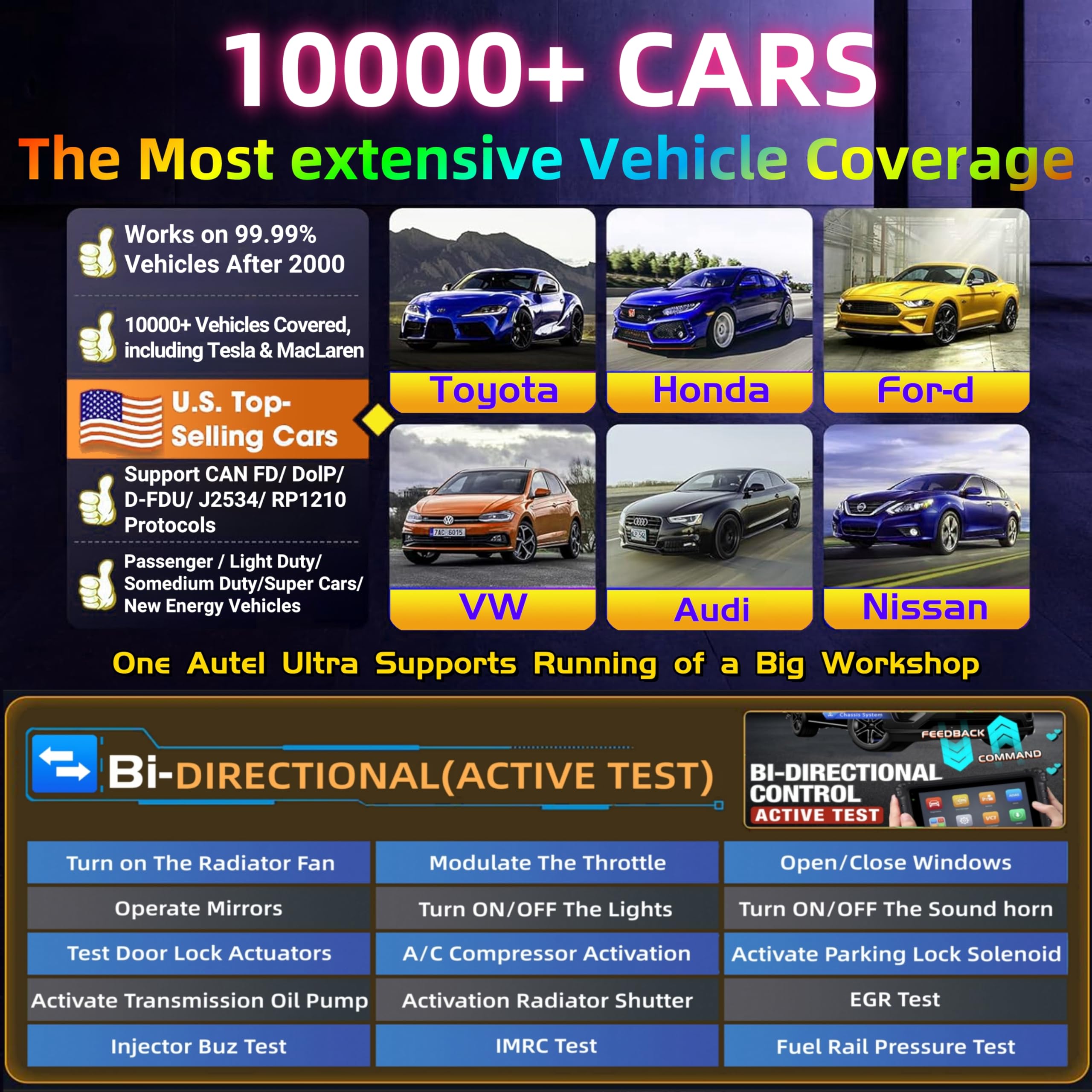 Mua MaxiSys Ultra OBD2 Scanner, 2024 Top MS Ultra Lntelligent ...