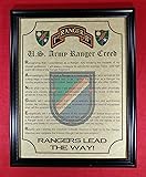 Amazon.com: Army Rangers Creed Poster 18x24 US Military Gifts Ranger ...