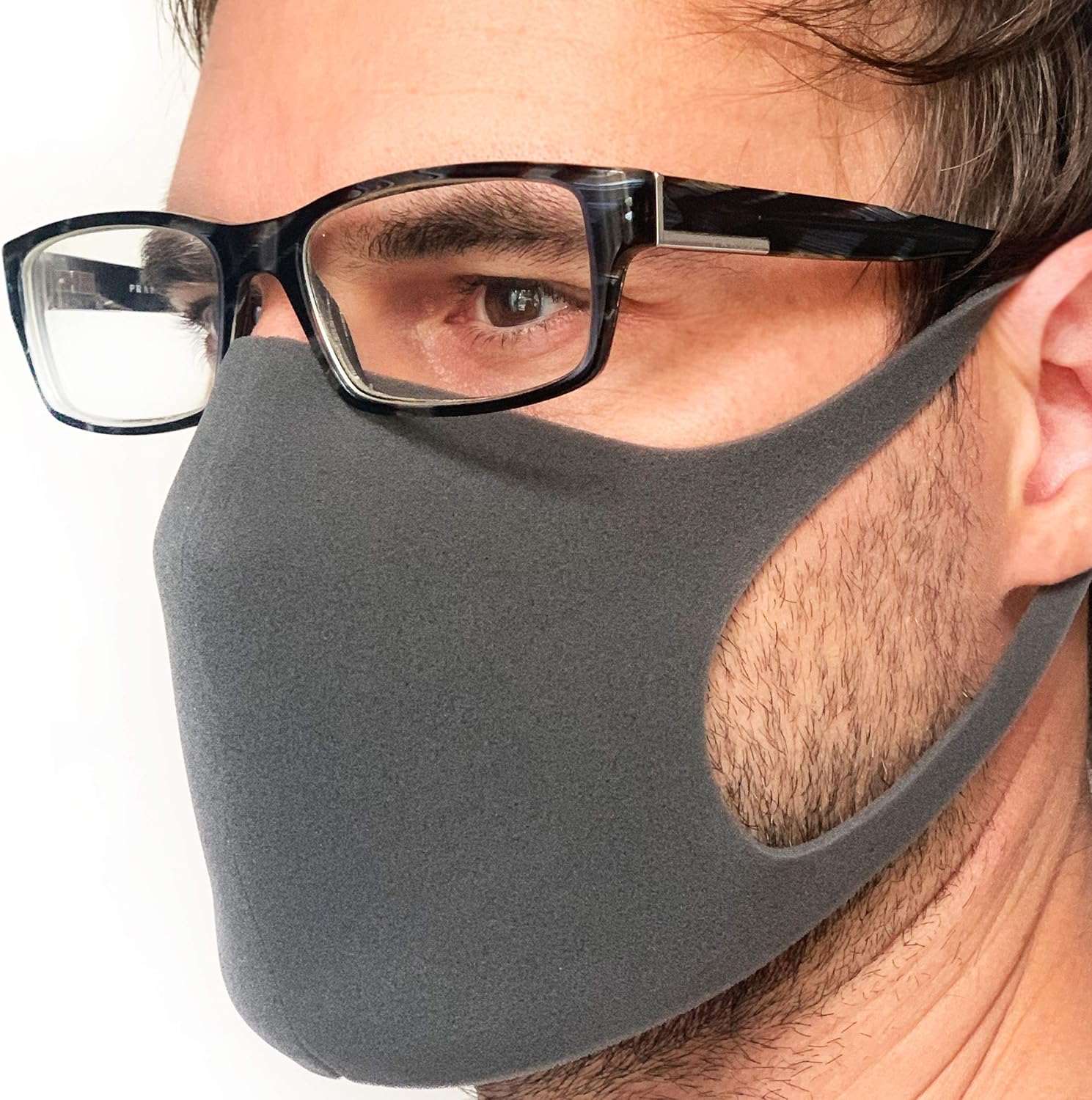 STELLENBERG DESIGN Lightweight Foam Relief Mask Reusable Washable ...