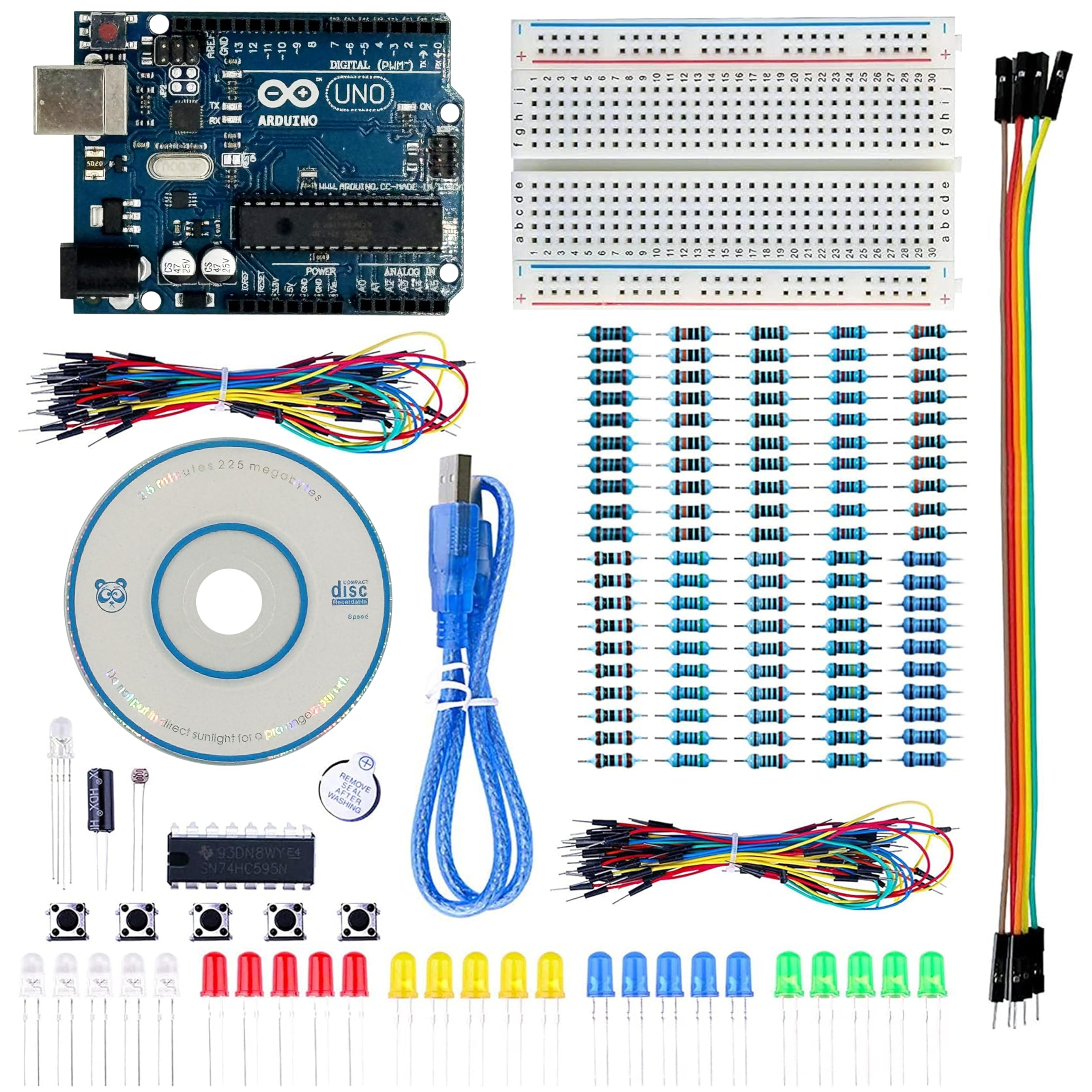 Mua UNO Project Starter Kit with Tutorial, UNO R3 Board, USB Cable ...
