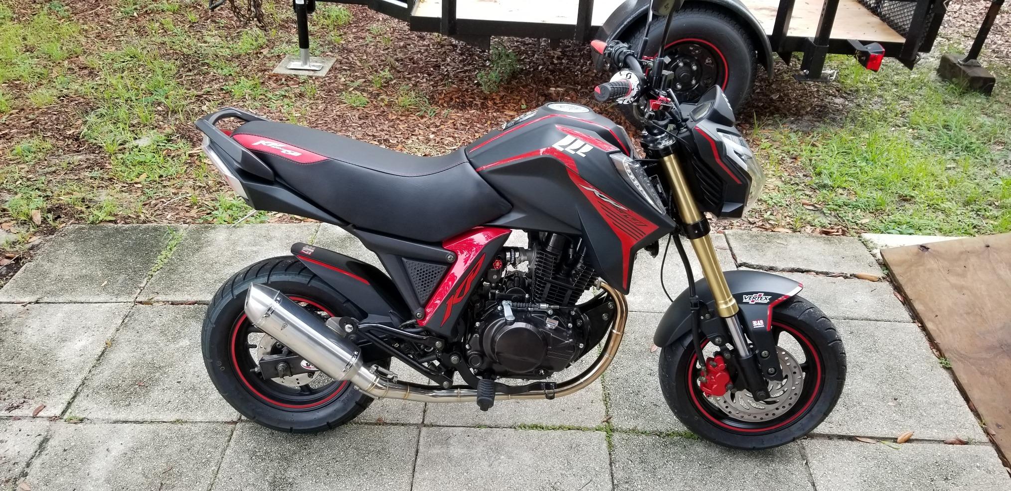 $72/mo - Finance Lifan 150cc Gas Motorcycle Adult Motorcycle Moped ...