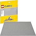 LEGO Classic Gray Baseplate 10701 Building Toy compatible with Building ...