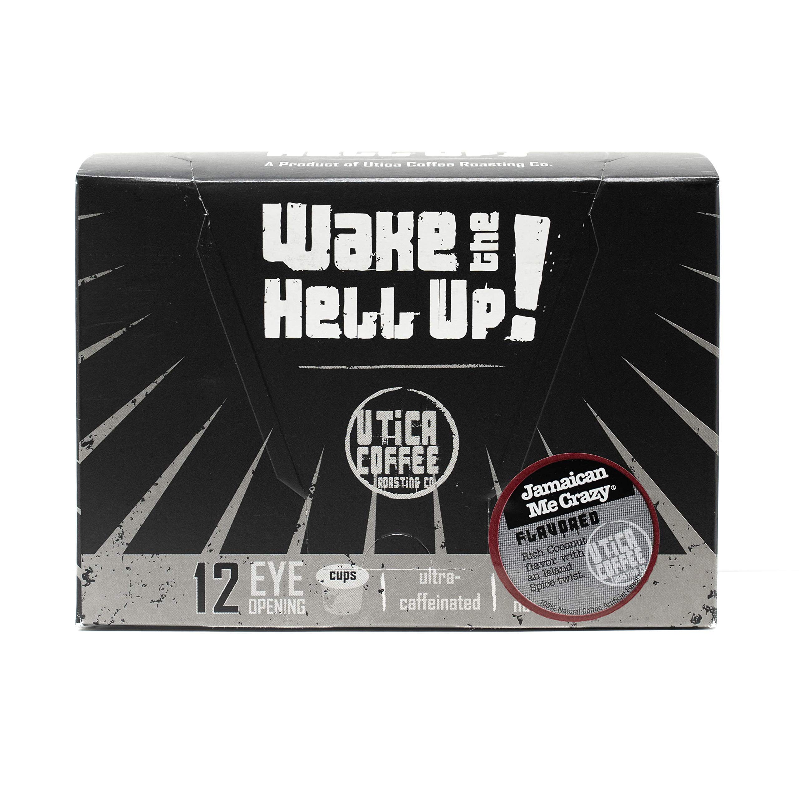 Wake The Hell Up Coffee, Cannoli Flavored, Ultra-Caffeinated Single ...