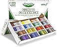 Amazon.com: Crayola 256ct. Large Size Crayons & Ultraclean Washable ...
