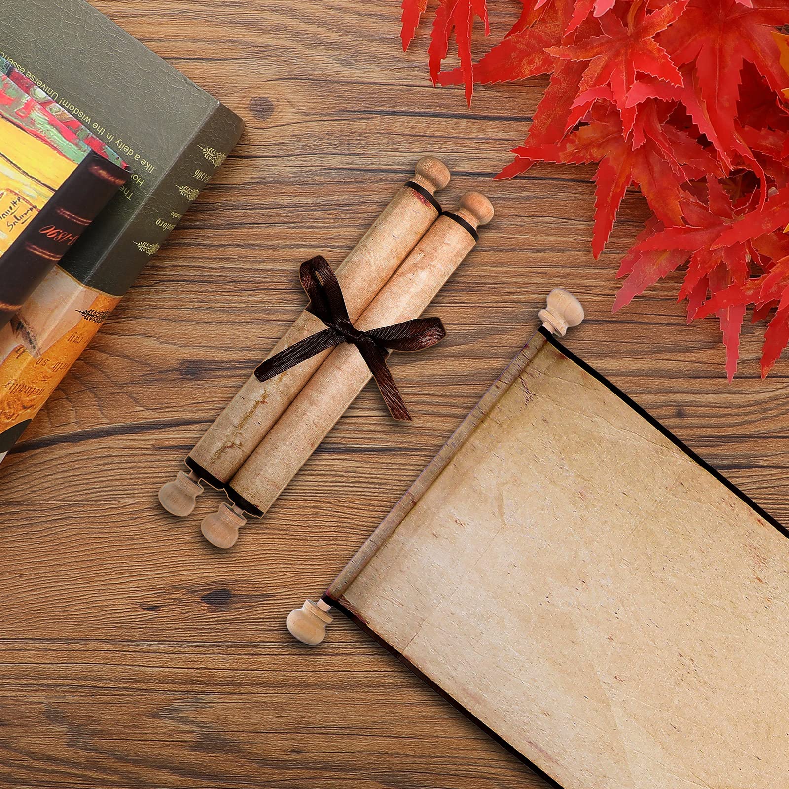 Mua 3 Pack Blank Paper Scrolls 7.5 x 31 Inches Scroll Paper Wrapped on ...