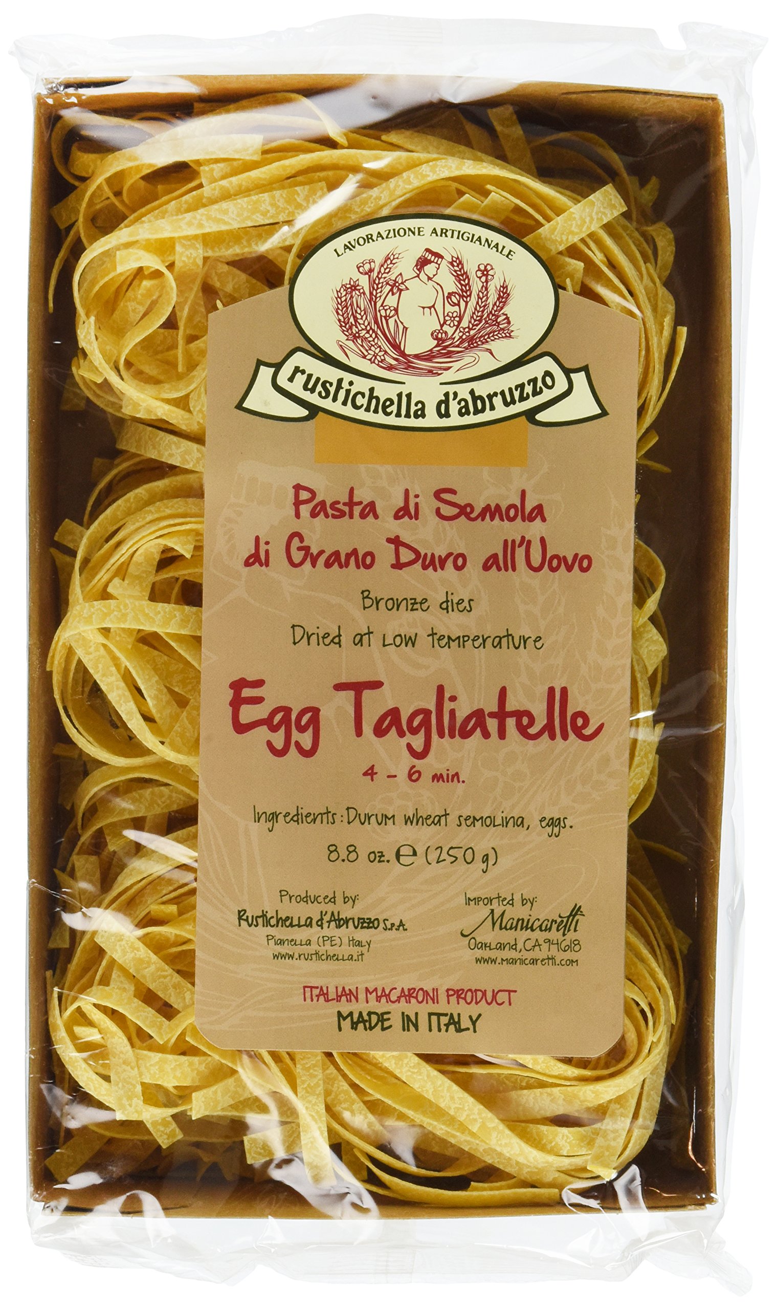 Amazon.com : Rustichella d'Abruzzo Egg Fettuccine" to " Rustichella d ...