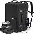Amazon.com: VGOAL Carry On Backpack, 40L Travel Backpack Expandable ...