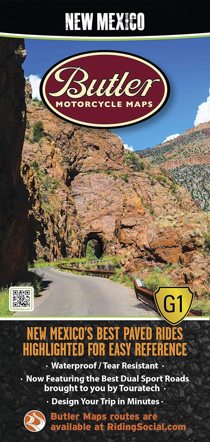 Amazon.com: Butler Motorcycle Maps Mexico: Butler Motorcycle Maps ...