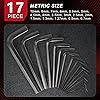 LOZAGU 35-Piece Allen Wrench Sets Metric and Standard Hex Key Set, Allen Key Set, MM(0.7mm-10mm ...