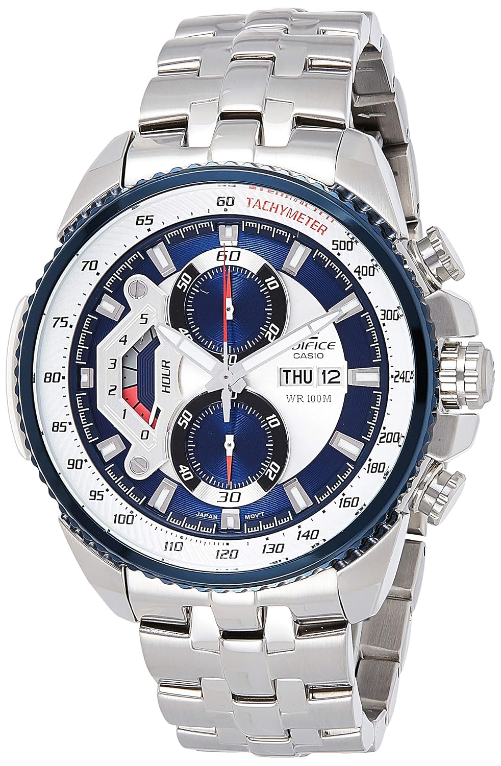 Buy Casio Edifice Chronograph Blue Dial Men s Watch EF 558D 2AVDF Buy Casio Edifice Chronograph Blue Dial Men s Watch EF 558D 2AVDF