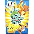 Amazon.com: Silver Buffalo Pokémon 13" x 19" Canvas Wall Art - Pikachu Eevee Charmander Squirtle ...