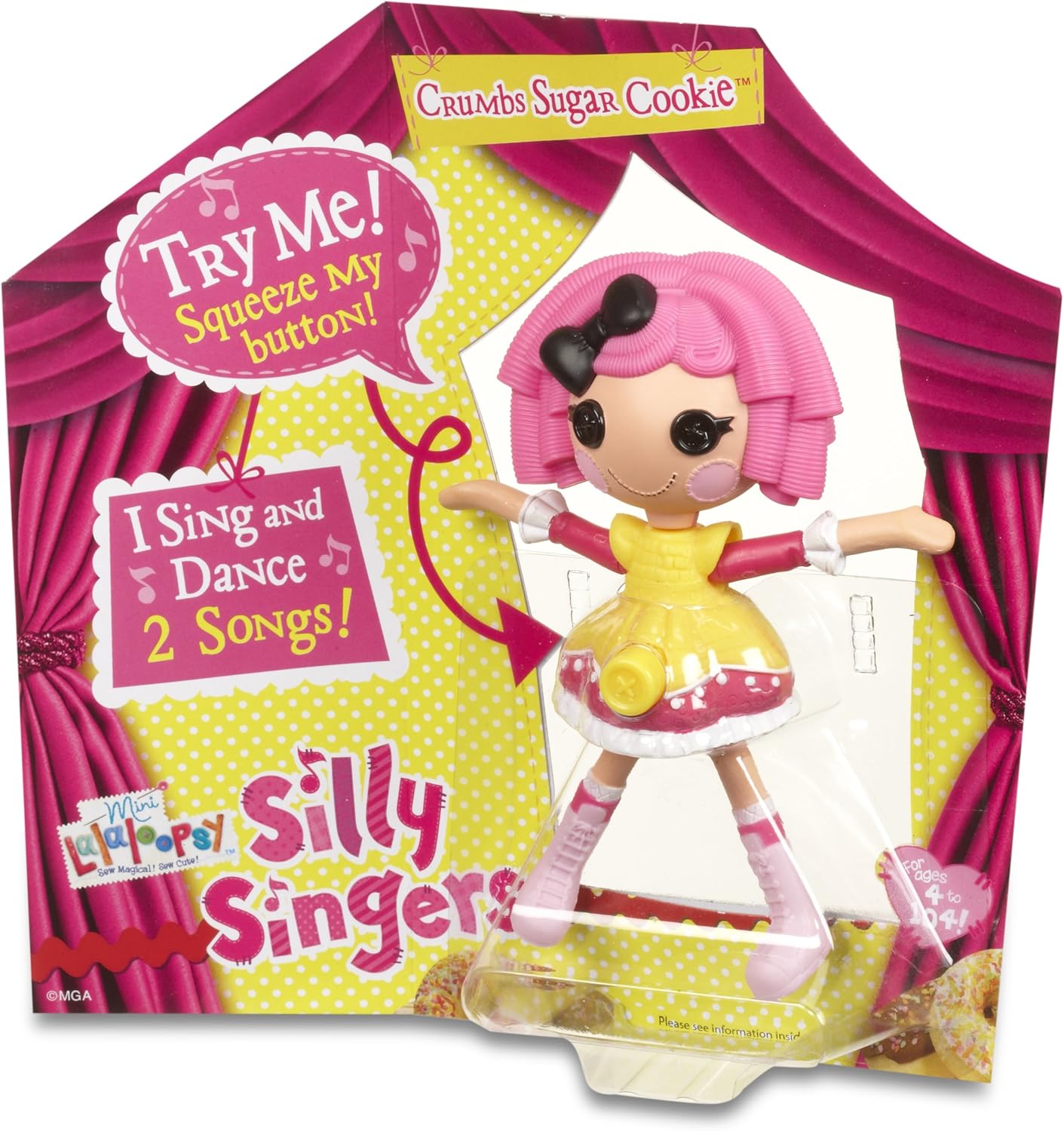 Mini bambole Lalaloopsy Mini Silly Singers Briciole di Zucchero ...