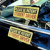 Amazon.com - Stickios Student Driver Stickers (Non-Magnetic ...
