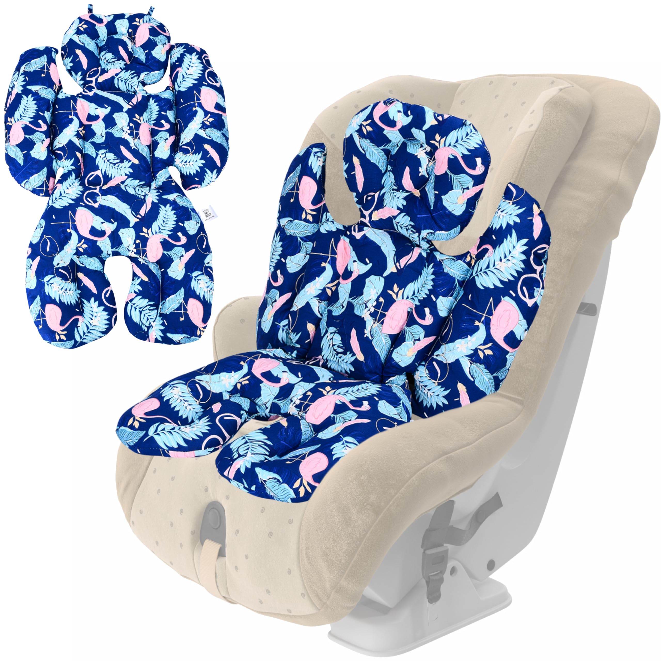 CHILDLIKE BEHAVIOR Infant Car Seat Insert - 16.1 x 28.3 inch Baby Head ...