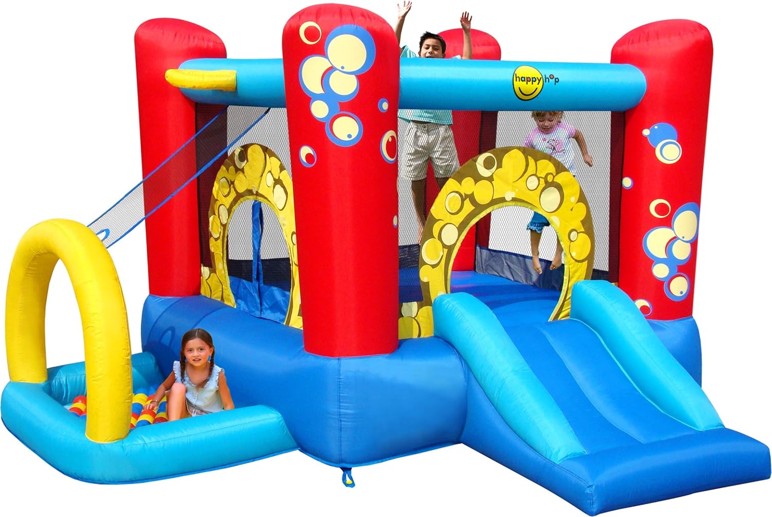 Happy Hop BJ9214 – Slide – Bubble 4 in 1 Play Centre: Amazon.co.uk ...