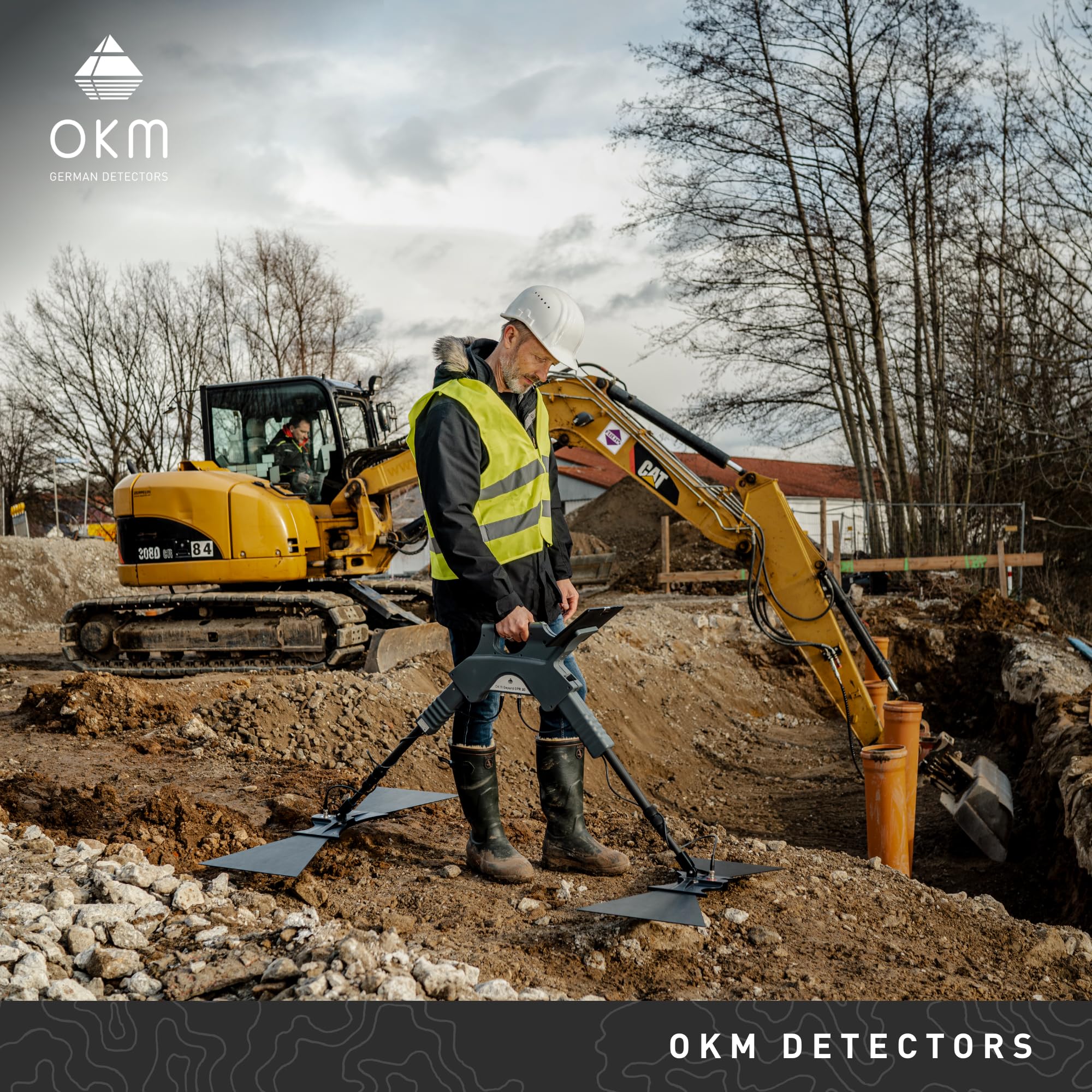 OKM Gepard GPR 3D - Ground Penetrating Radar - Detects Underground ...