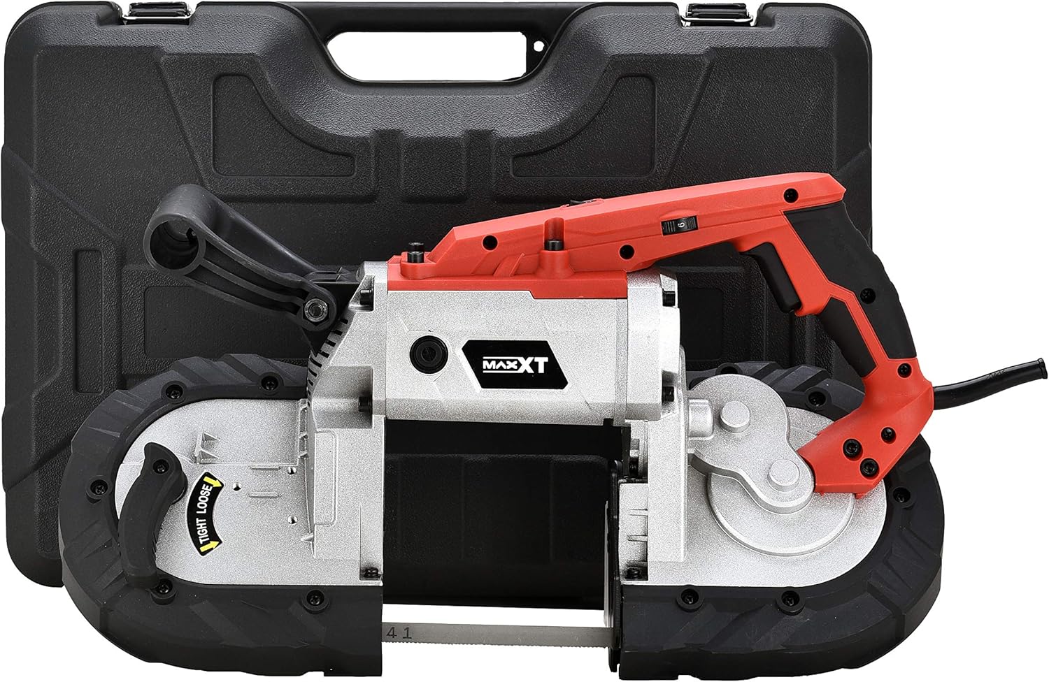 MAXXT Bandsaw, 10-Amp 5-Inch Deep Cut, Variable Speed Handheld Portable ...