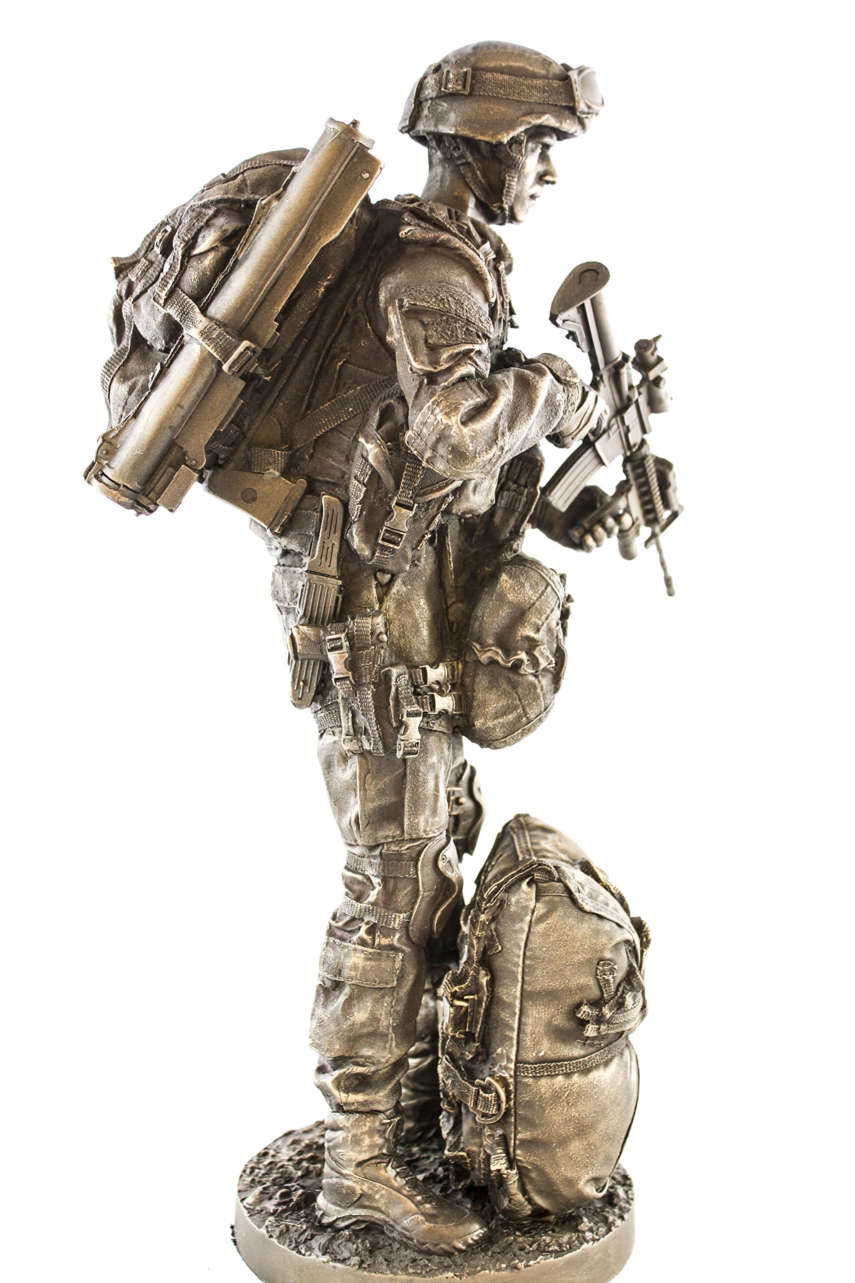 Mua YTC Paratrooper 13" Bronzed Resin Military Statue #8087 Modern Era ...