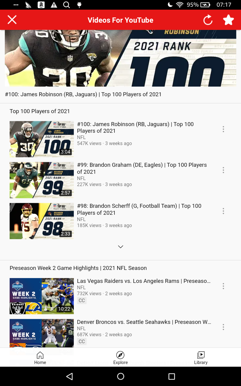 Videos For YouTube:Amazon.com:Appstore for Android