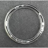 Amazon.com: Clear Plastic Rings 12 Pieces - for Arts & Crafts and DIY's ...