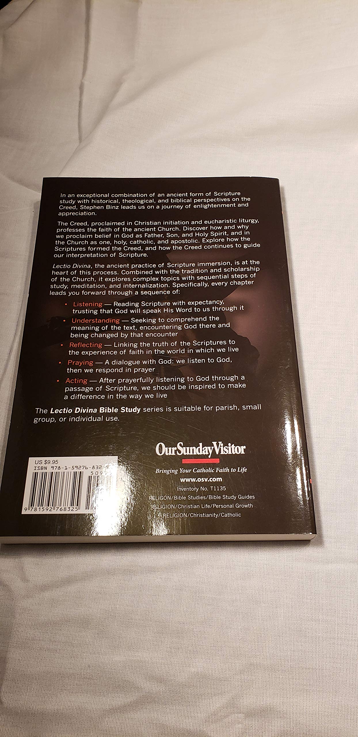 Lectio Divina Bible Study: The Creed In Scripture (Lectio Divina Bible ...