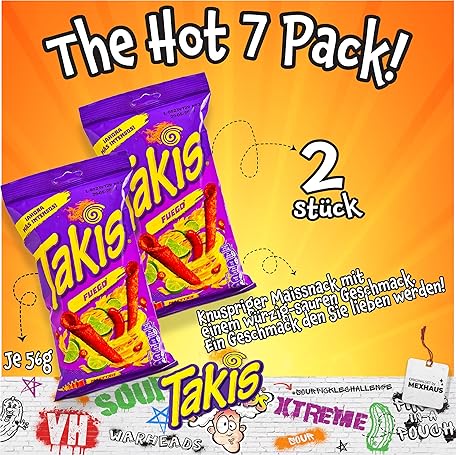 Mua Snack Box Extra Hot Chili Lovers - Party Mix Snacks with Takis ...