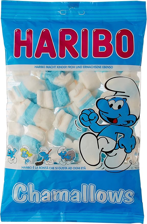 Haribo Smurfs Marshmallows 175g: Amazon.co.uk: Grocery