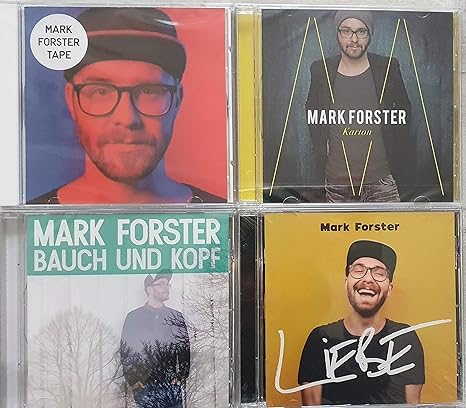 incl. Liebe; Wir sind groß; Zu dir (Weit weg) - Mark Forster 4 CD Album ...