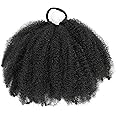 Amazon.com : Kid's Summer 1Pack Afro Puff Bun 4A/4B/4C Afro Kinky Curly ...