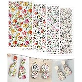 Amazon.com: Puocaon Floral Clay Transfer Paper - 20 Pcs Transfer Paper ...