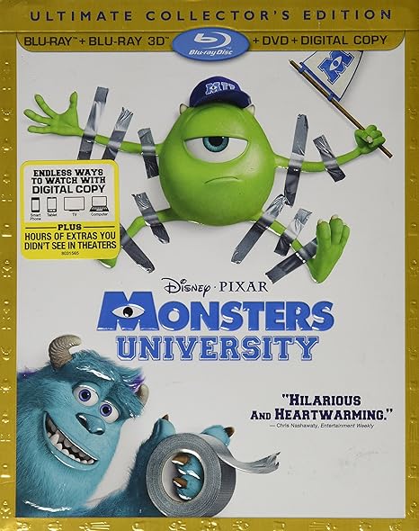 Amazon.com: Monsters University – Exclusive 5-Disc Limited Ultimate ...