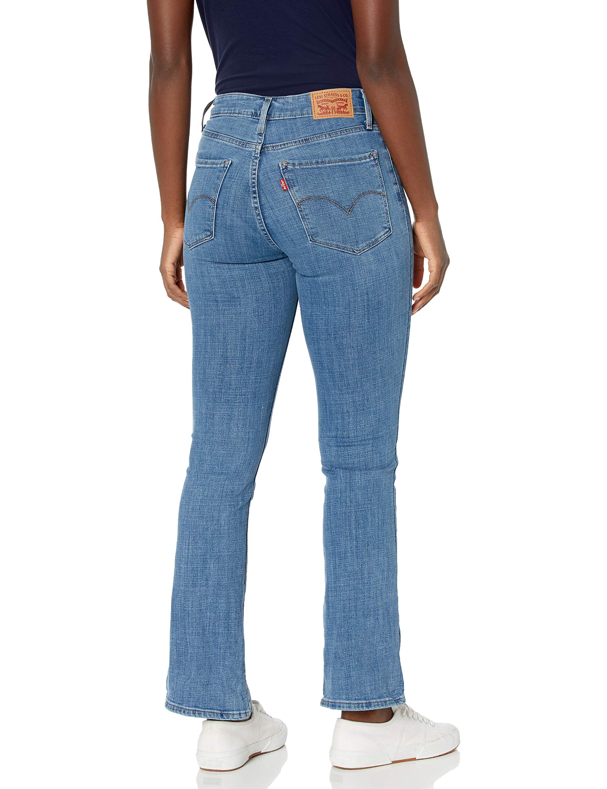 Levi%27s+Women%27s+725+High+Rise+Bootcut+Jeans+Soft+Black+Size+0S for ...