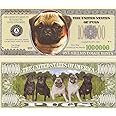 Amazon.com: Pug Dog $Million Dollar$ Novelty Bill Collectible : Toys ...