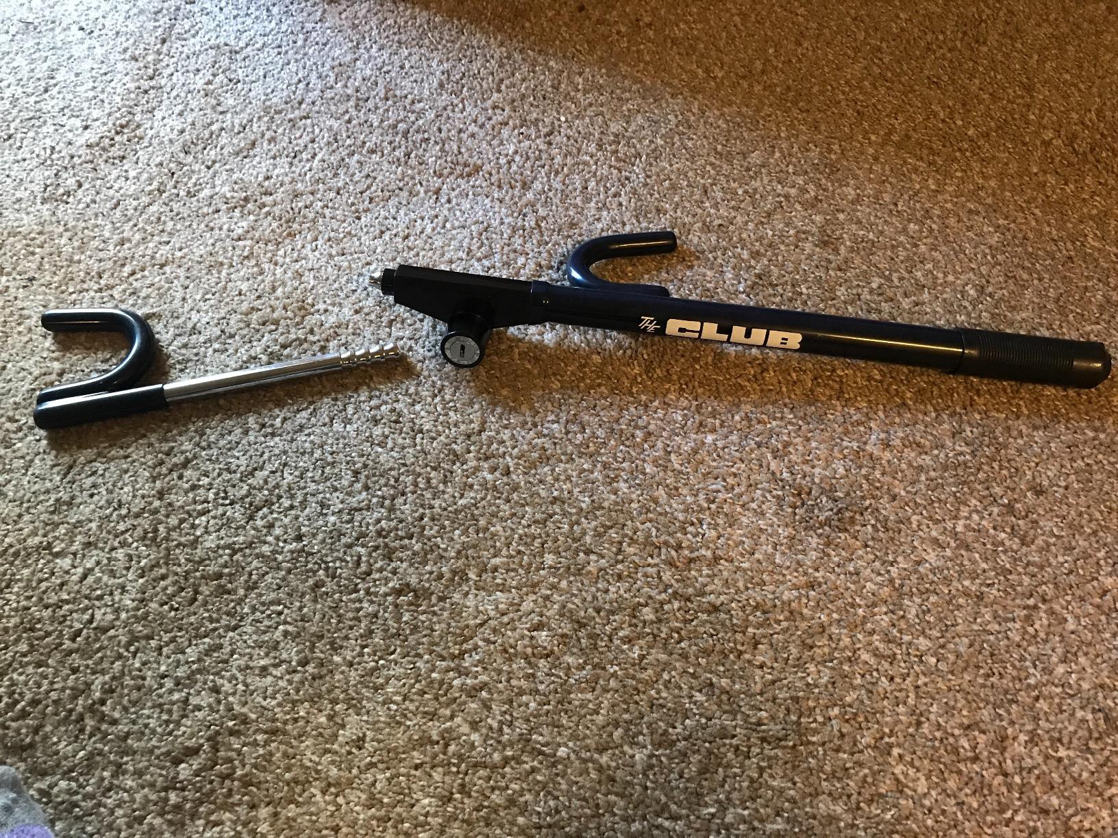 $11/mo - Finance The Club 1000 Original Club Steering Wheel Lock, Red ...