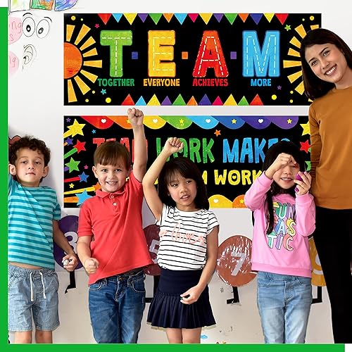 Teamwork Poster Kids