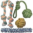 Pet Supplies : XL Dog Rope Toys for Aggressive Chewers - 4 Nearly Indestructible Chewing Ropes ...