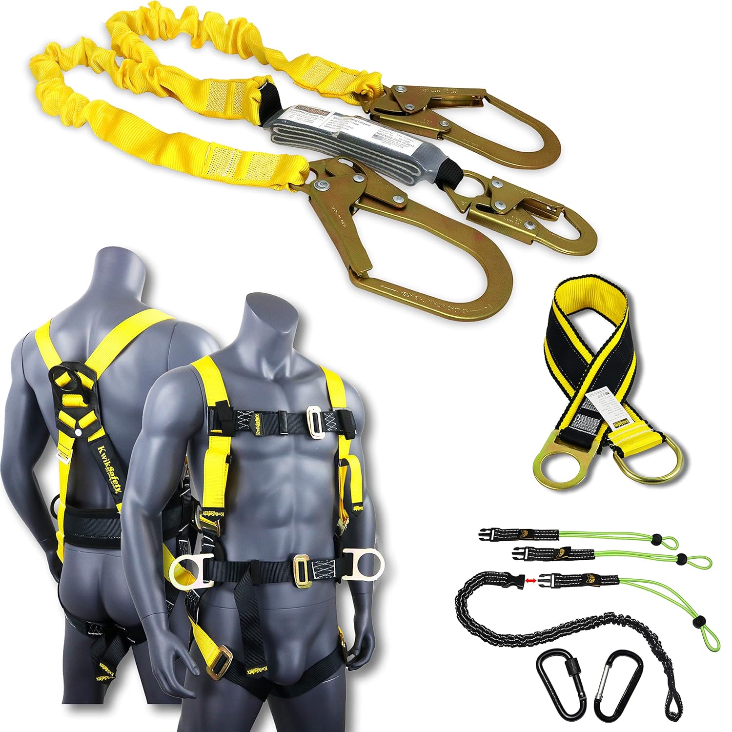 Charlotte, NC Double Leg 6foot Tubular Stretch Safety Lanyard Python ...