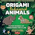 Origami Endangered Animals Kit: Paper Models of Threatened Wildlife ...